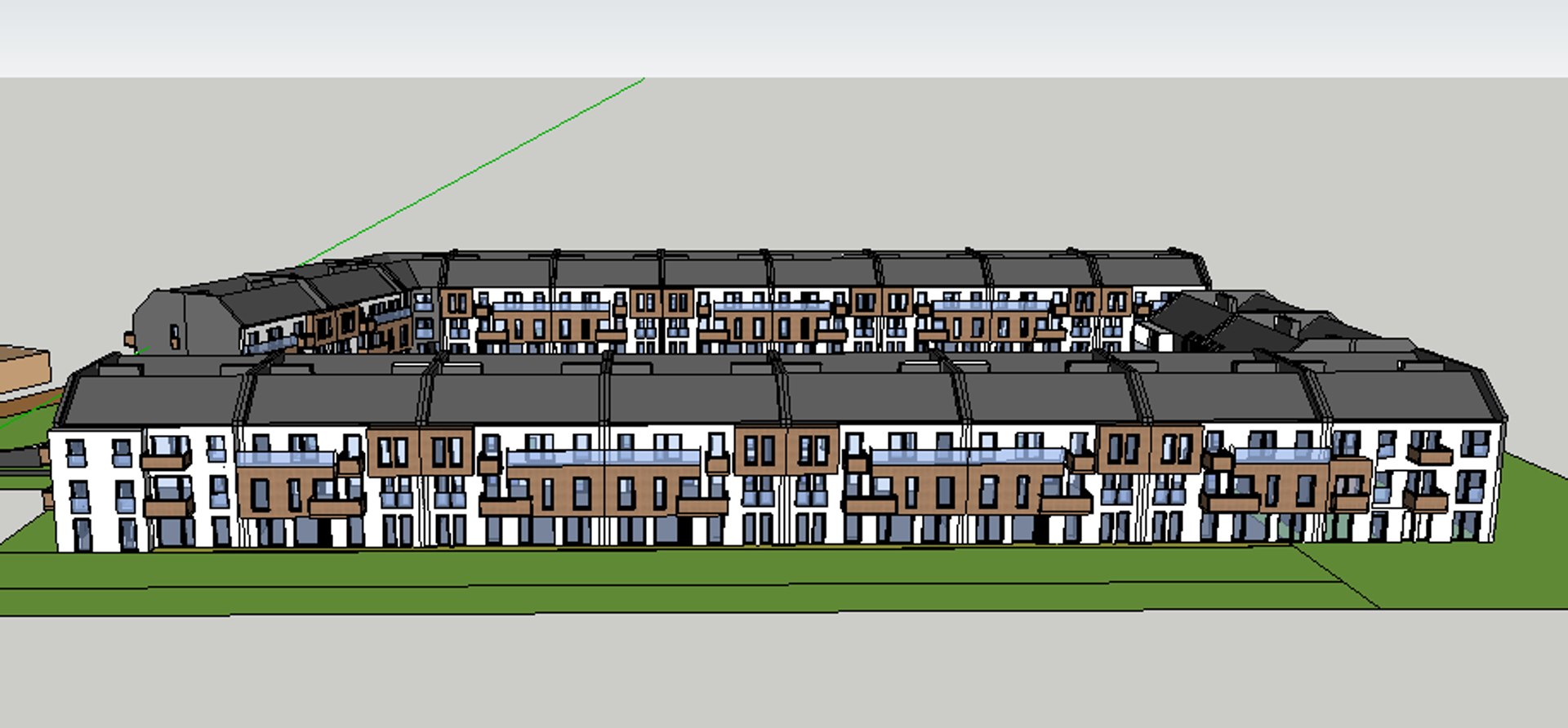 Free 3D 3story Complex Building House Model - TurboSquid 1229460
