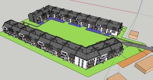 Edificios Gratis SketchUp Modelos para Descargar | TurboSquid