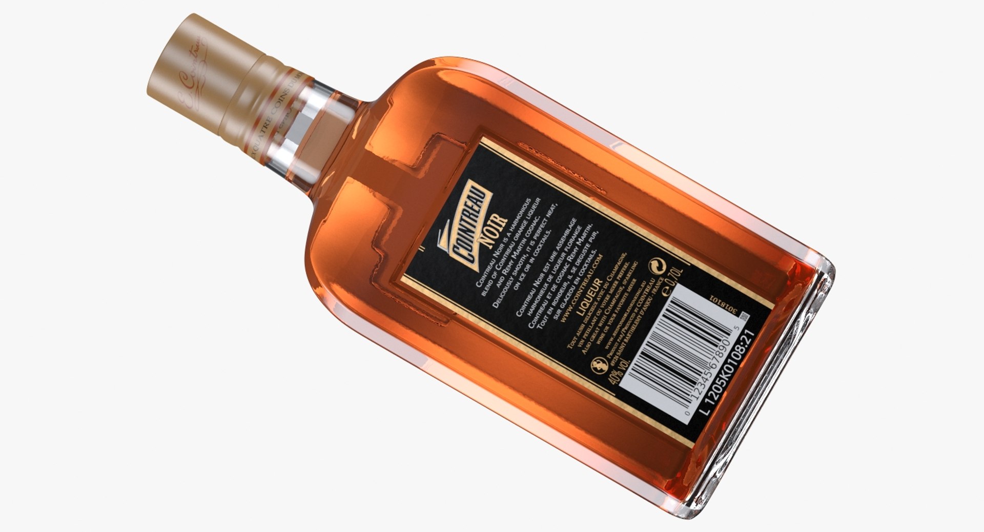 3D Cointreau Liqueur Bottles - TurboSquid 1386184
