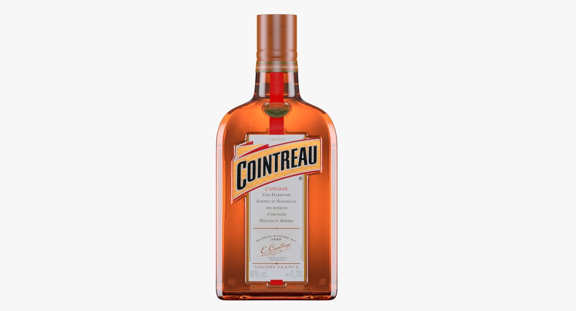 3D cointreau liqueur bottles - TurboSquid 1386184