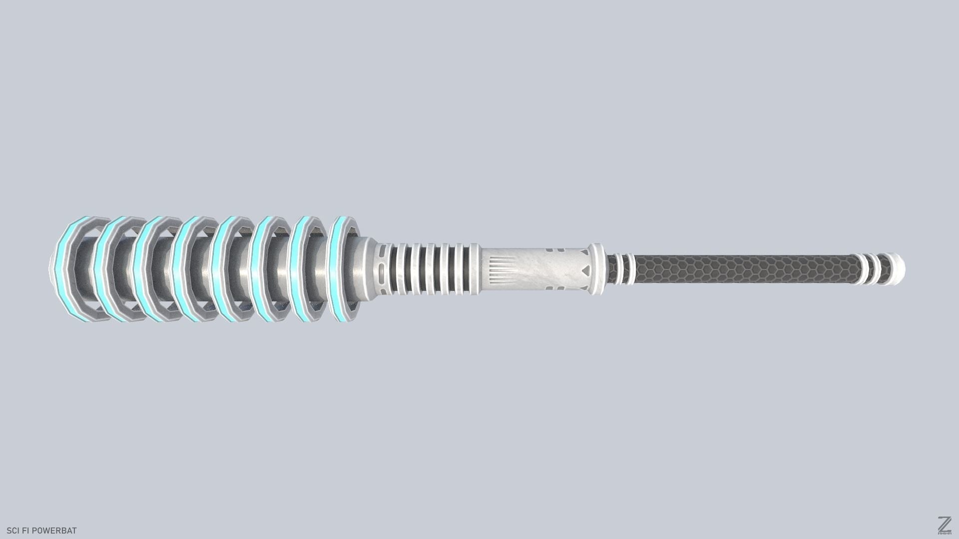 3D Scifi Powerbat Collection Model - TurboSquid 2237314