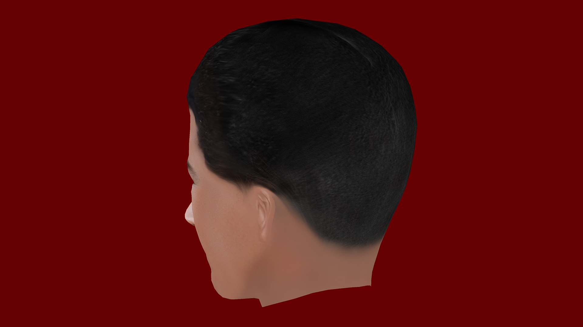 Muhammad Ali Head - Low Poly Head For Game Low-poly 3D Model ...