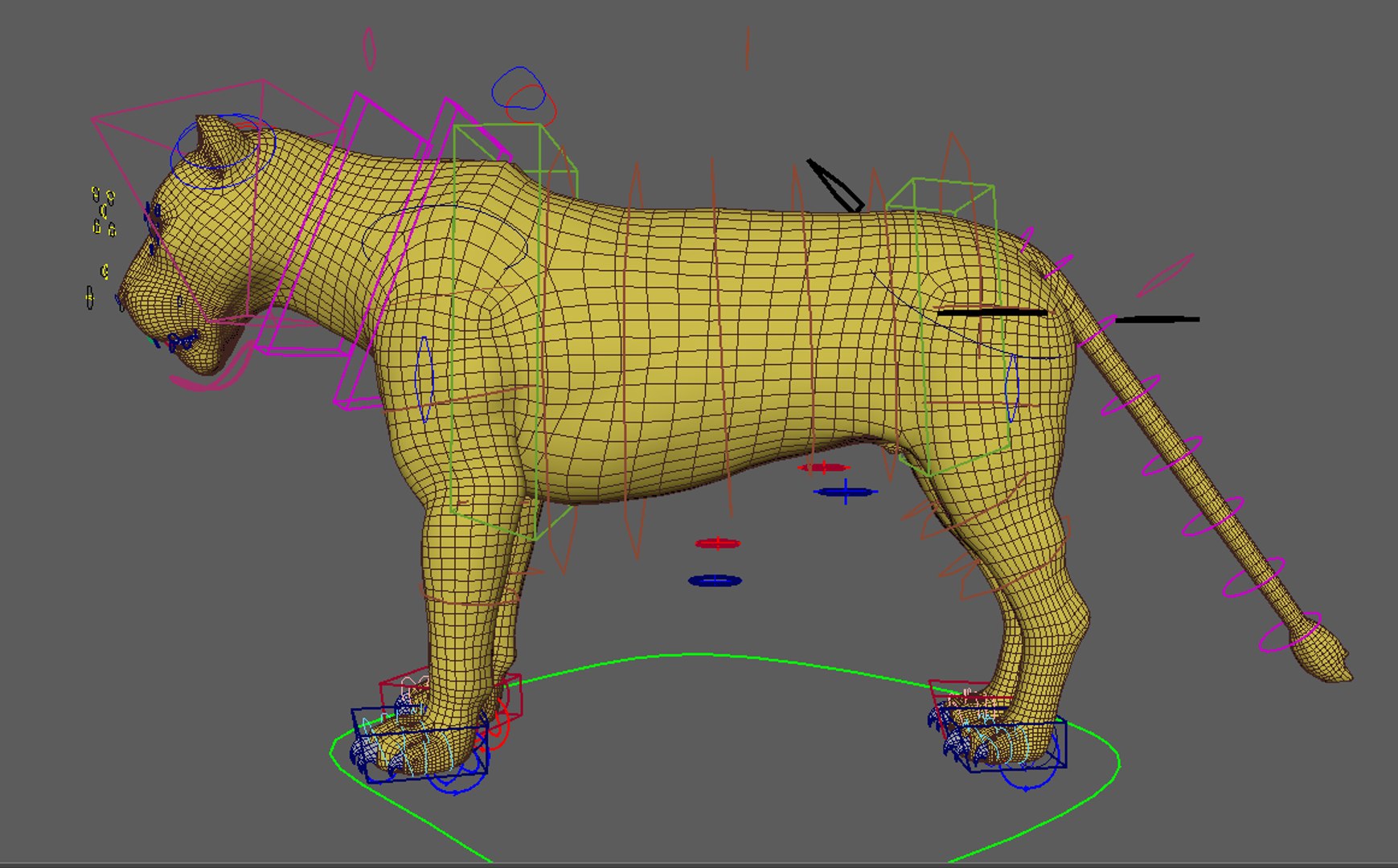 Creature Walking Cycle Animation 3D Model - TurboSquid 1604914