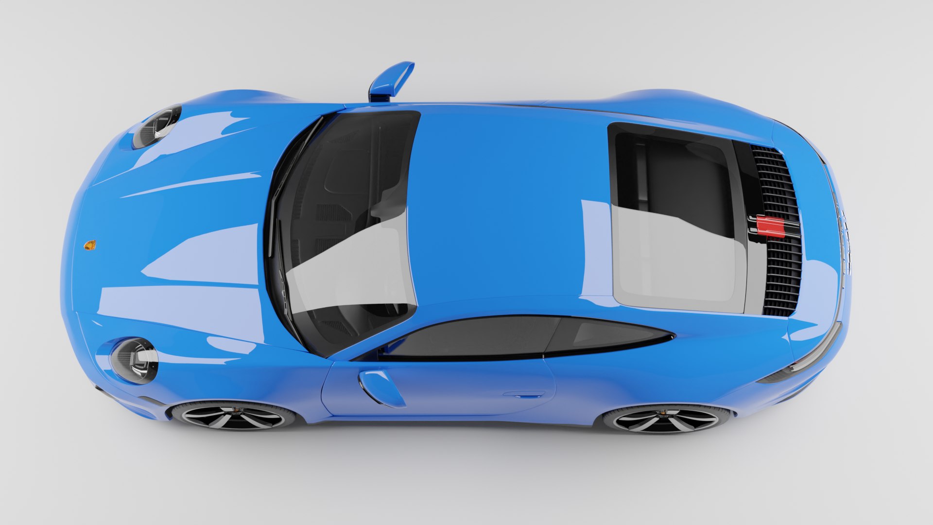 PORSCHE 911 CARRERA 4S BLUE 3D - TurboSquid 2260248