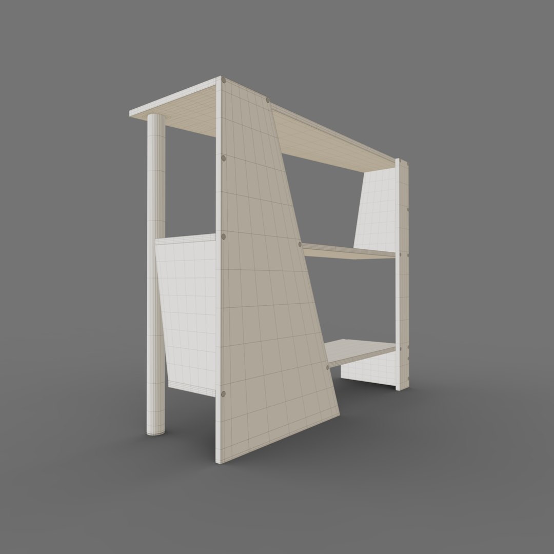 3D shelf Abstract DIY - TurboSquid 2063686