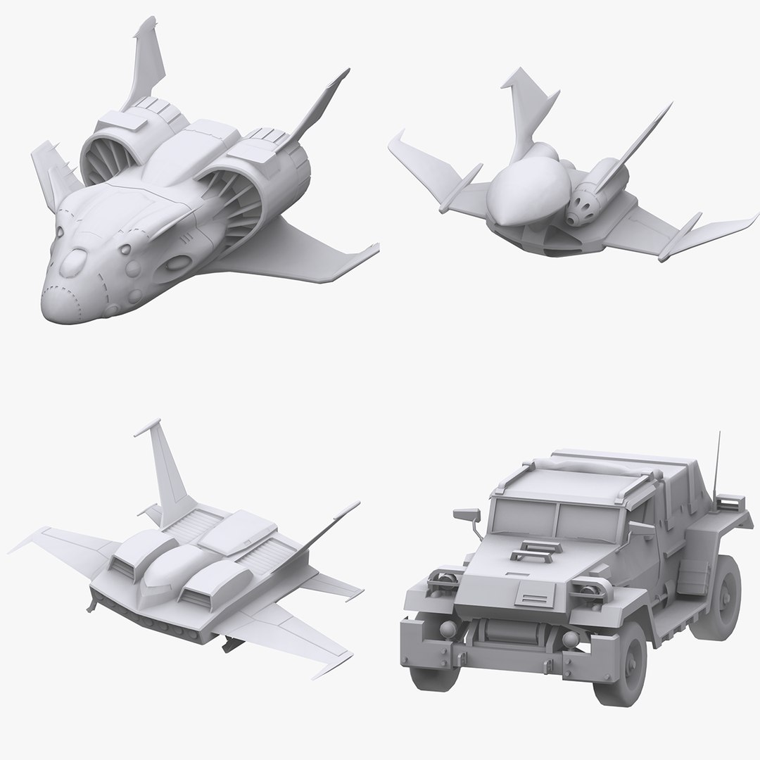 Gundam zeon vehicle model - TurboSquid 1689404