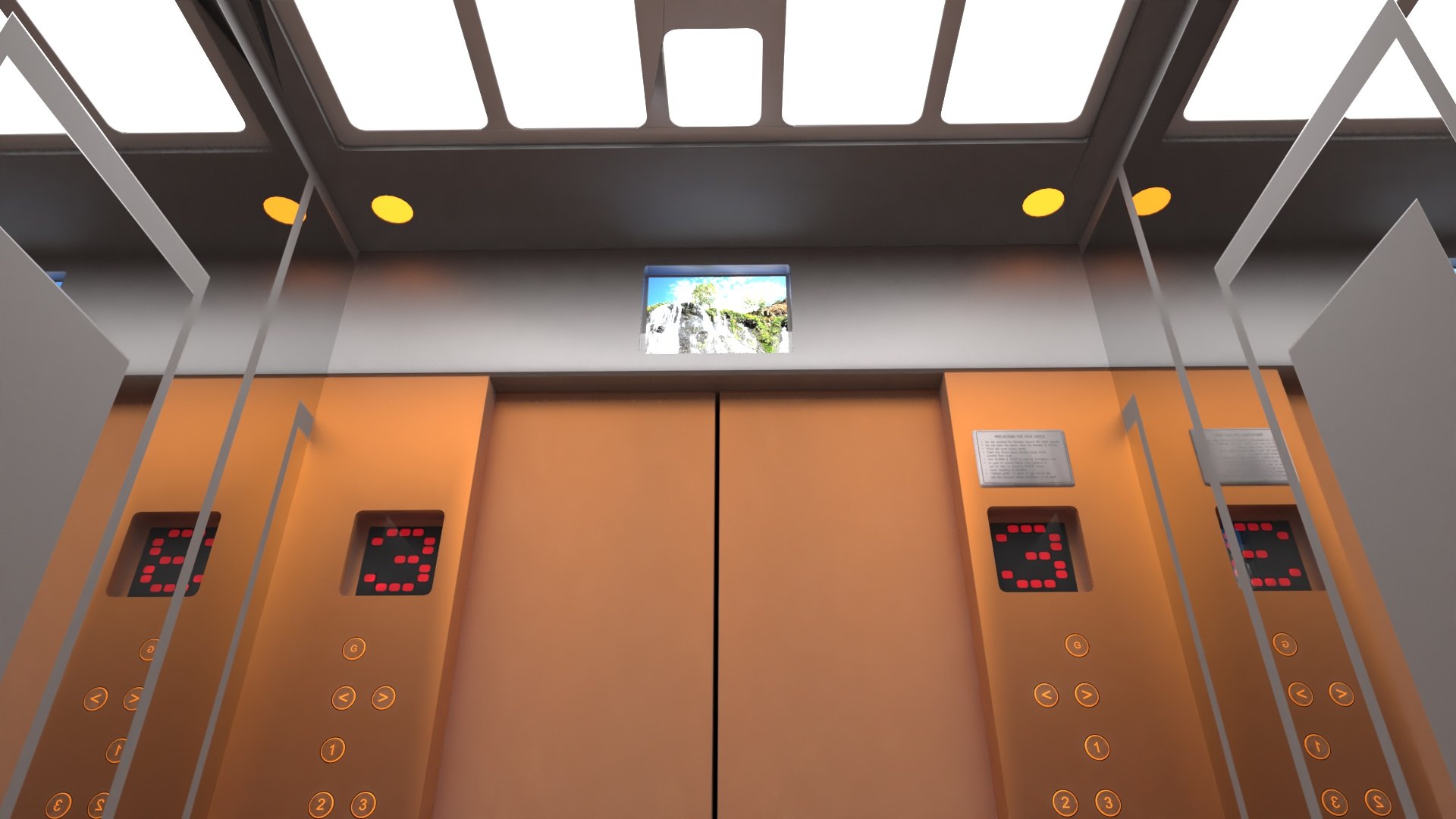 Elevator 3D model - TurboSquid 1830607