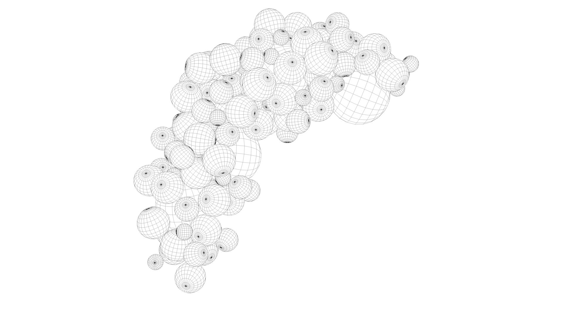 Balloon Arch Halloween Decoration 3D model - TurboSquid 1959274