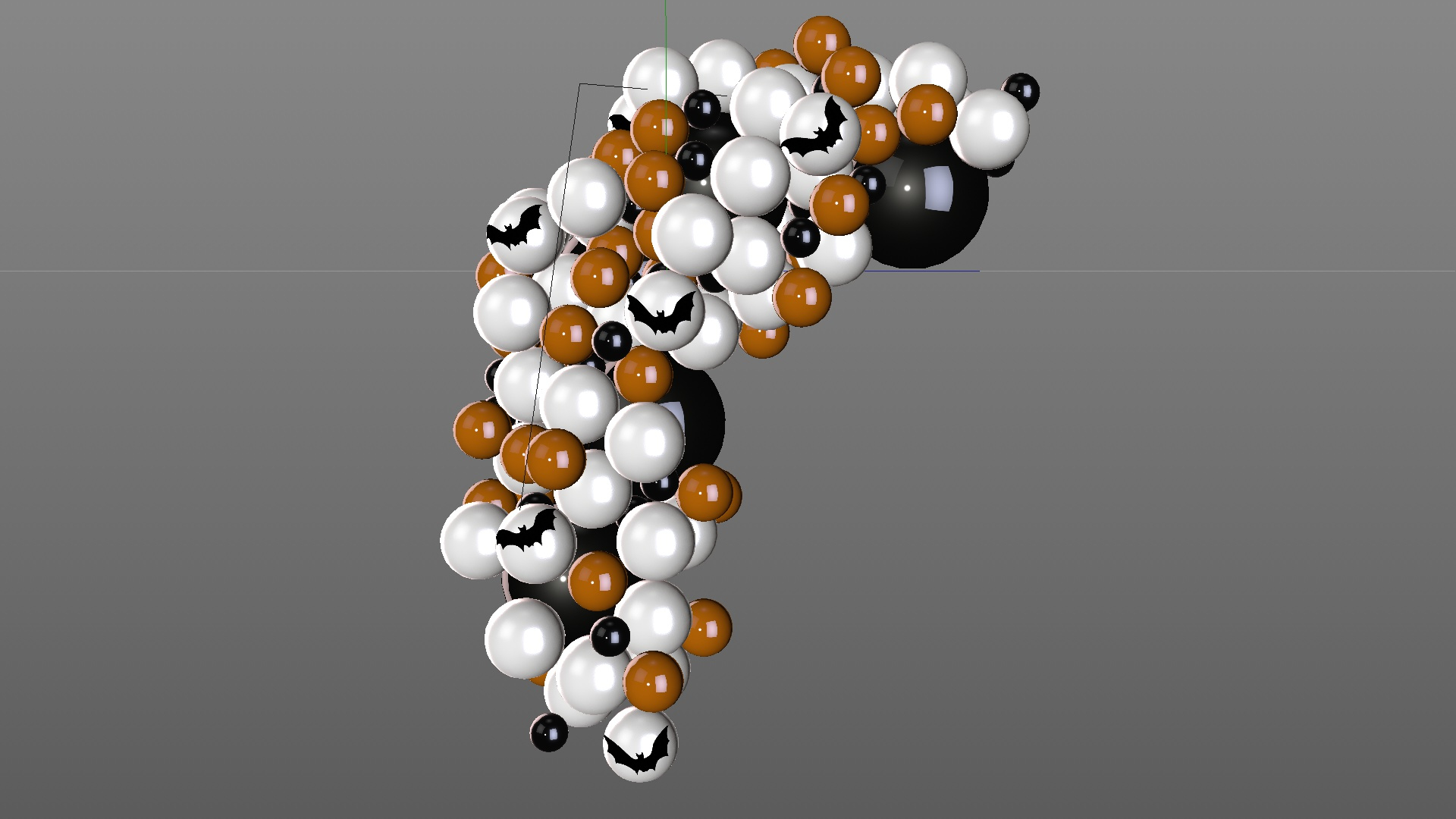 Balloon Arch Halloween Decoration 3D model - TurboSquid 1959274