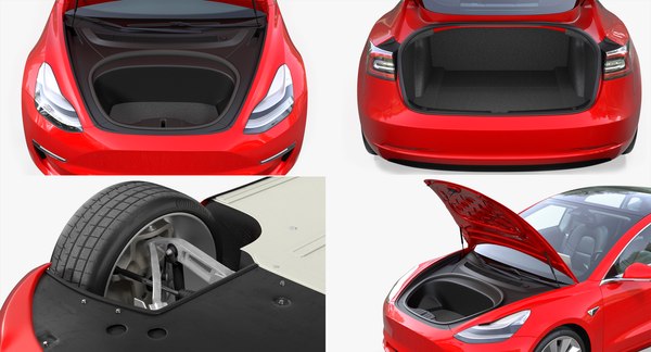 Tesla rigged cars 3 3D - TurboSquid 1284666