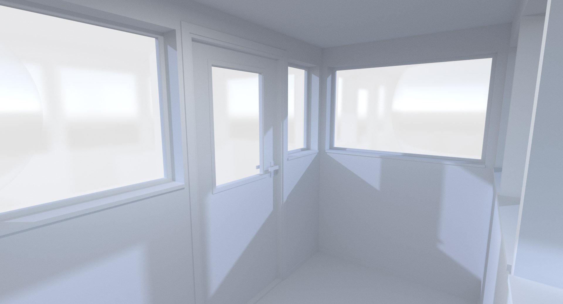 guard building interior fbx