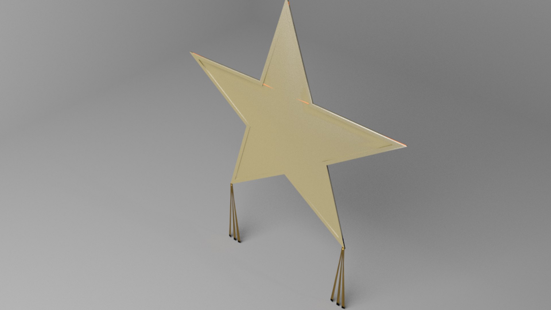 3D Star Kite Model - TurboSquid 1579431