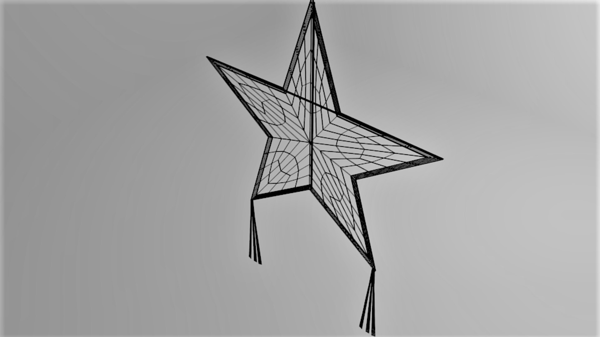 3D Star Kite Model - TurboSquid 1579431