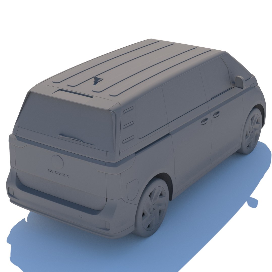 Volkswagen ID Buzz 3D model - TurboSquid 1899755