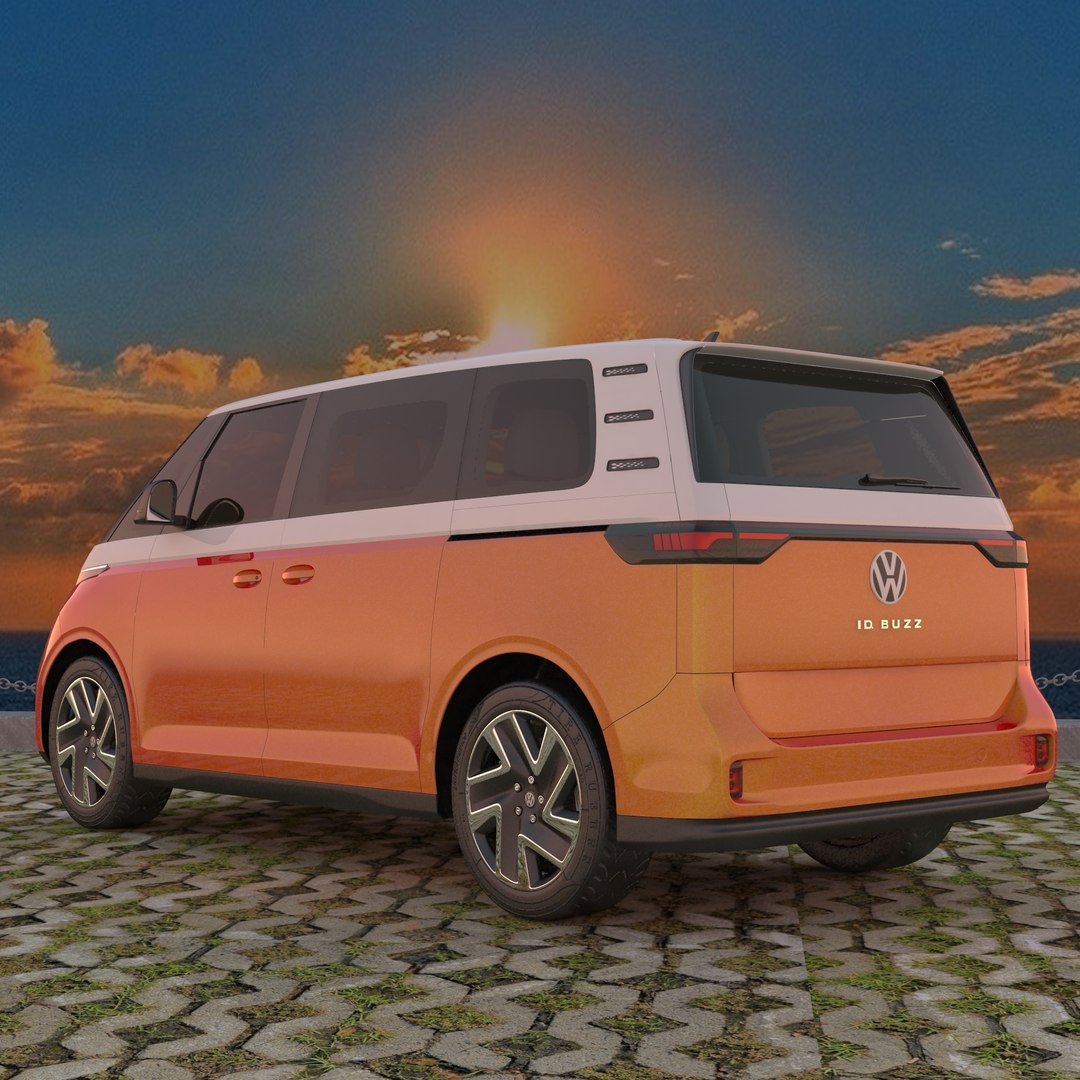 Volkswagen ID Buzz 3D model - TurboSquid 1899755