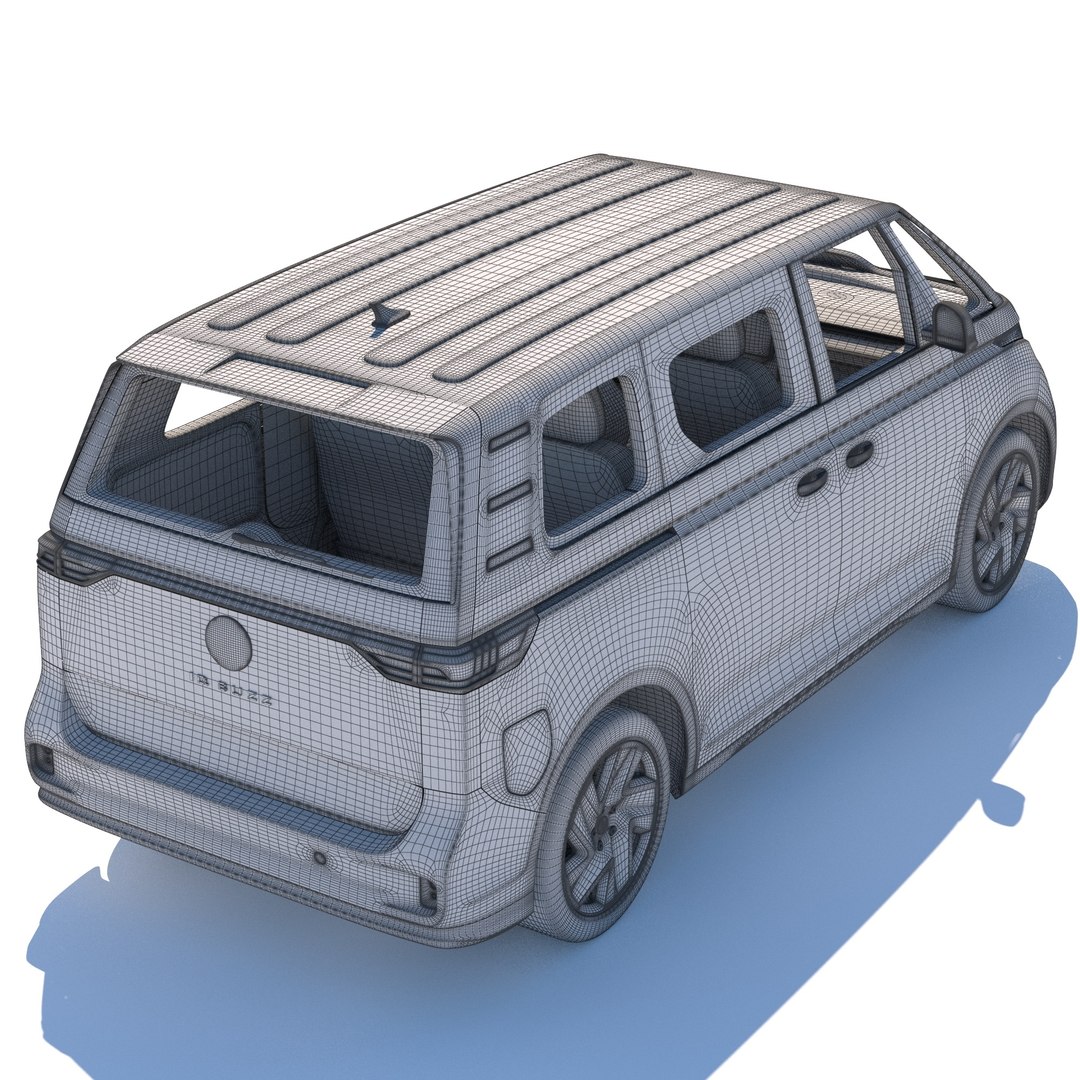 Volkswagen ID Buzz 3D model - TurboSquid 1899755