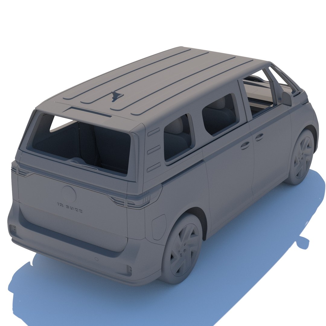 Volkswagen ID Buzz 3D model - TurboSquid 1899755