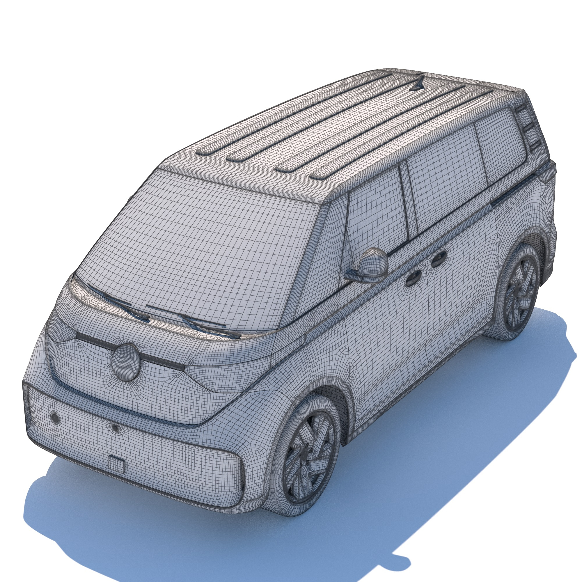 Volkswagen ID Buzz 3D model - TurboSquid 1899755