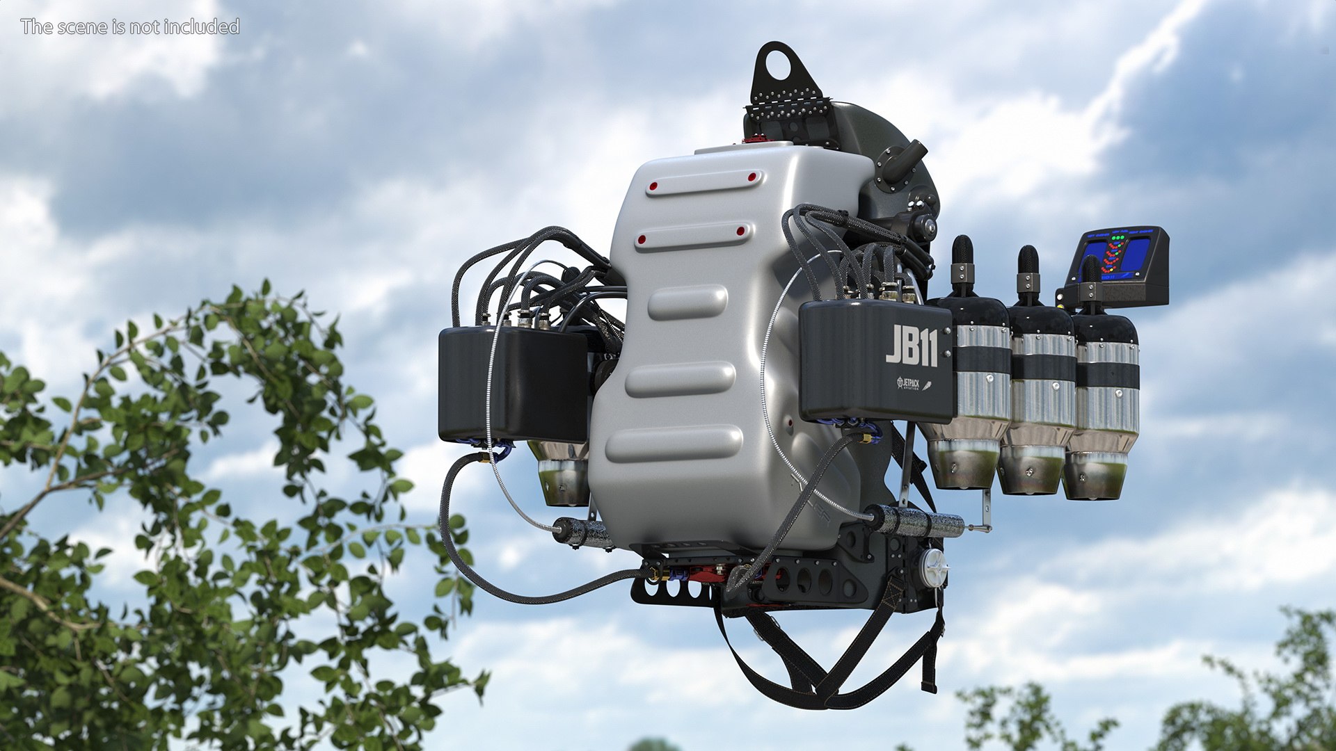 JetPack JB-11 3D model - TurboSquid 1912188
