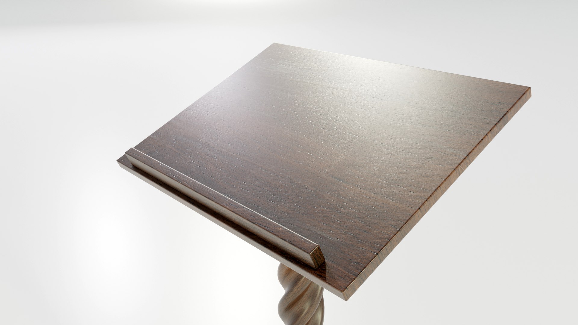 Wooden Lectern 3D - TurboSquid 2164640