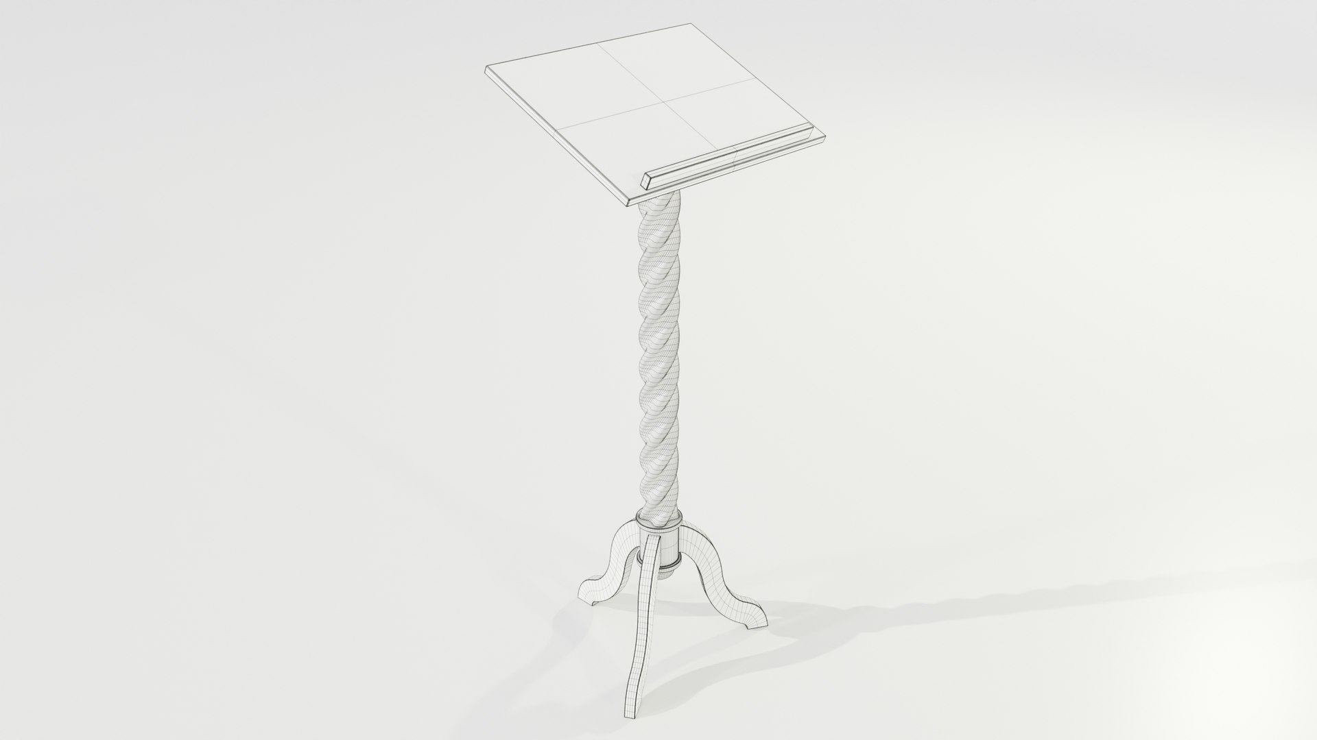Wooden Lectern 3D - TurboSquid 2164640