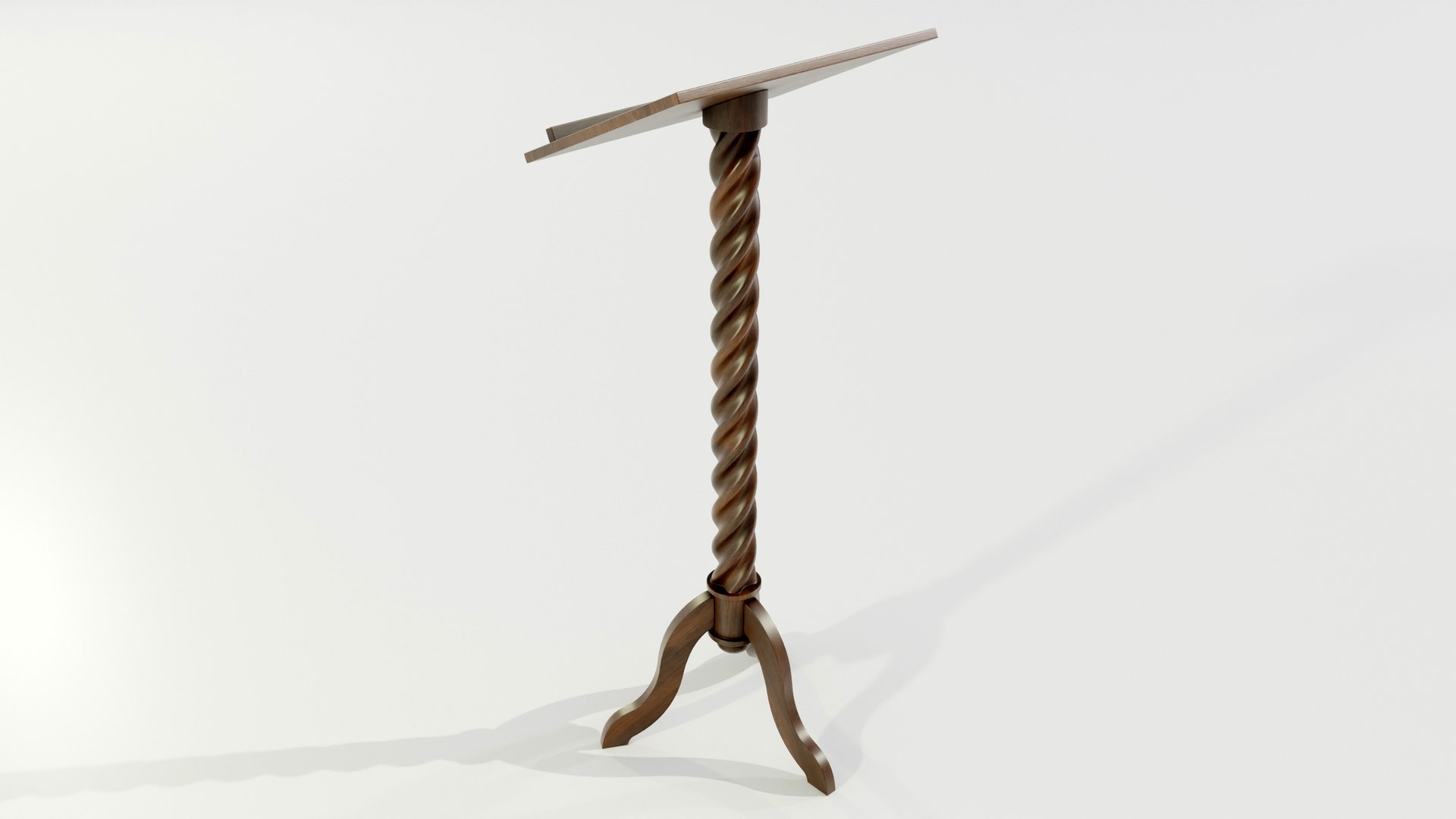 Wooden Lectern 3D - TurboSquid 2164640