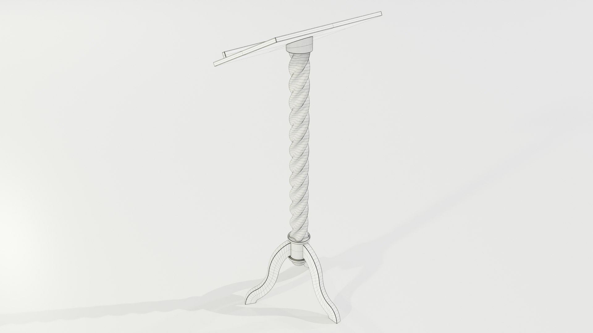 Wooden Lectern 3D - TurboSquid 2164640