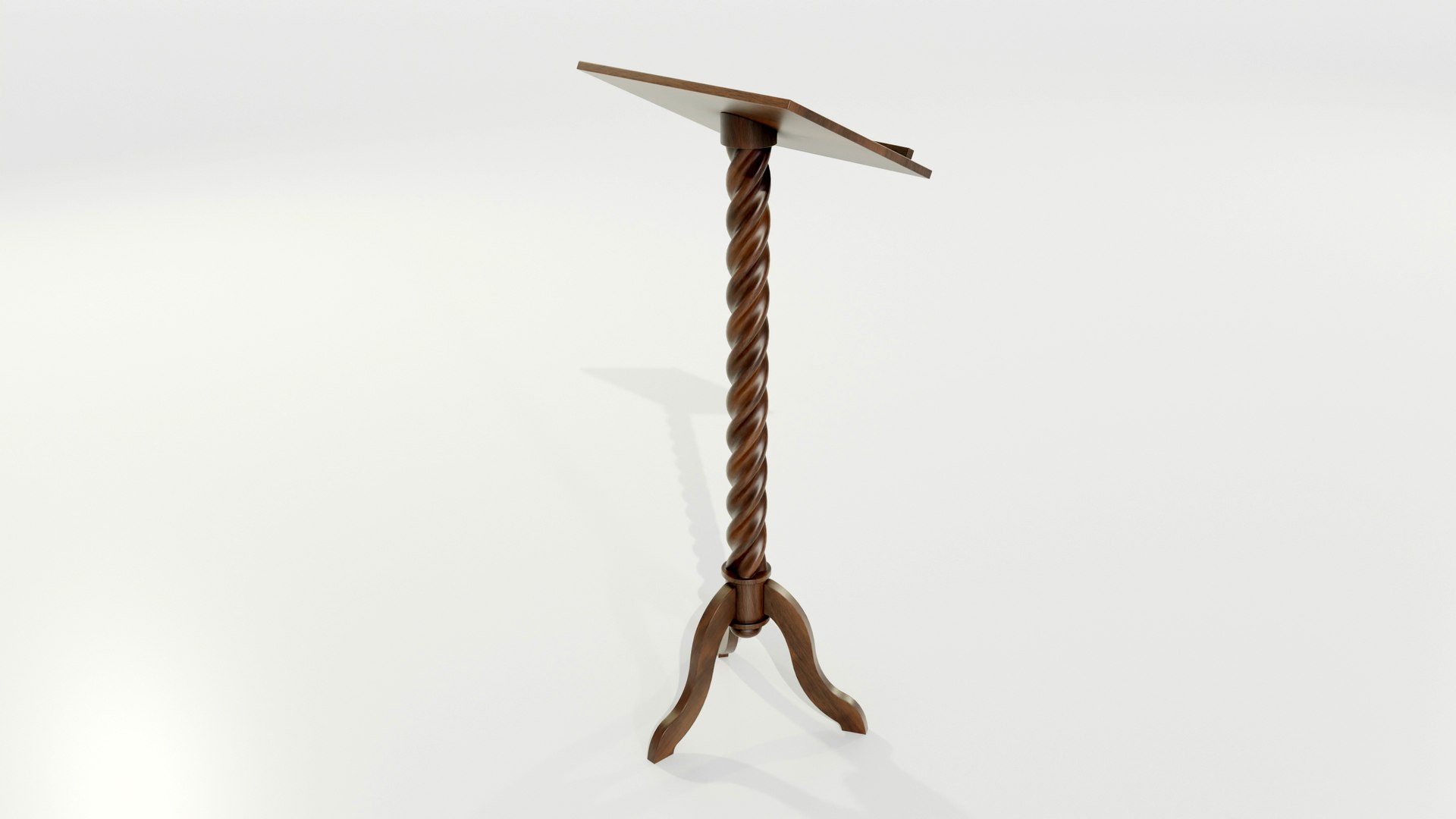 Wooden Lectern 3D - TurboSquid 2164640
