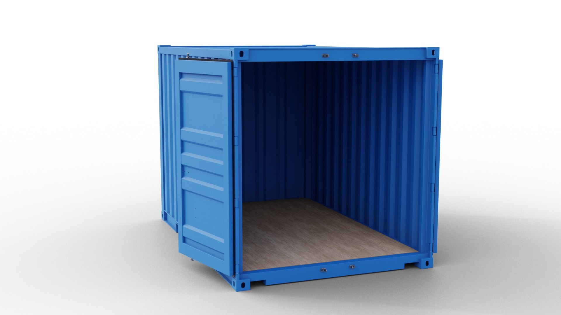 12ft Container Model - TurboSquid 1560903