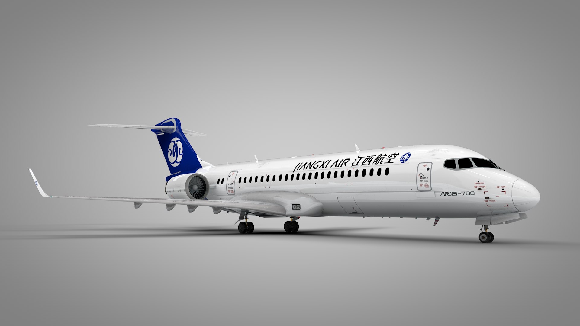 3D Jiangxi Air COMAC ARJ21-700 L1908 - TurboSquid 2011693