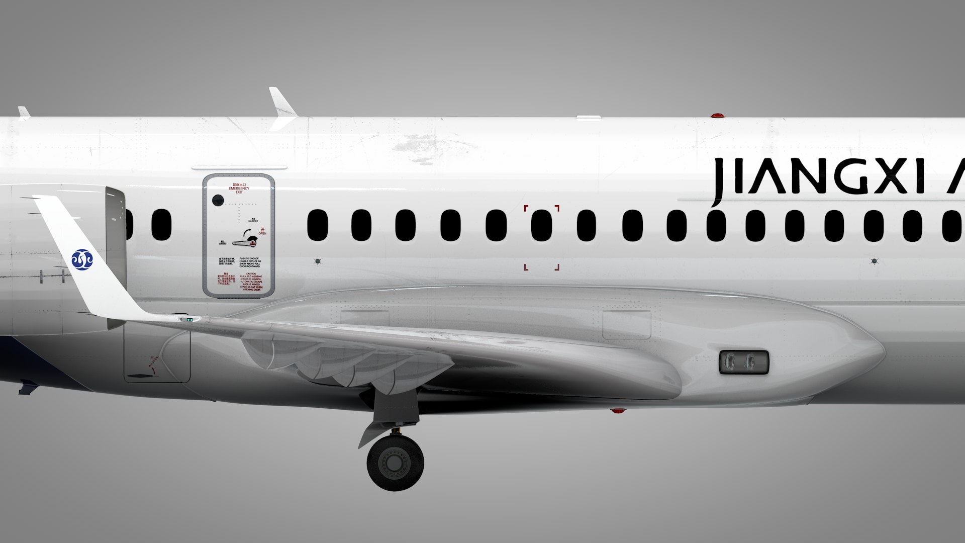 3D Jiangxi Air COMAC ARJ21-700 L1908 - TurboSquid 2011693