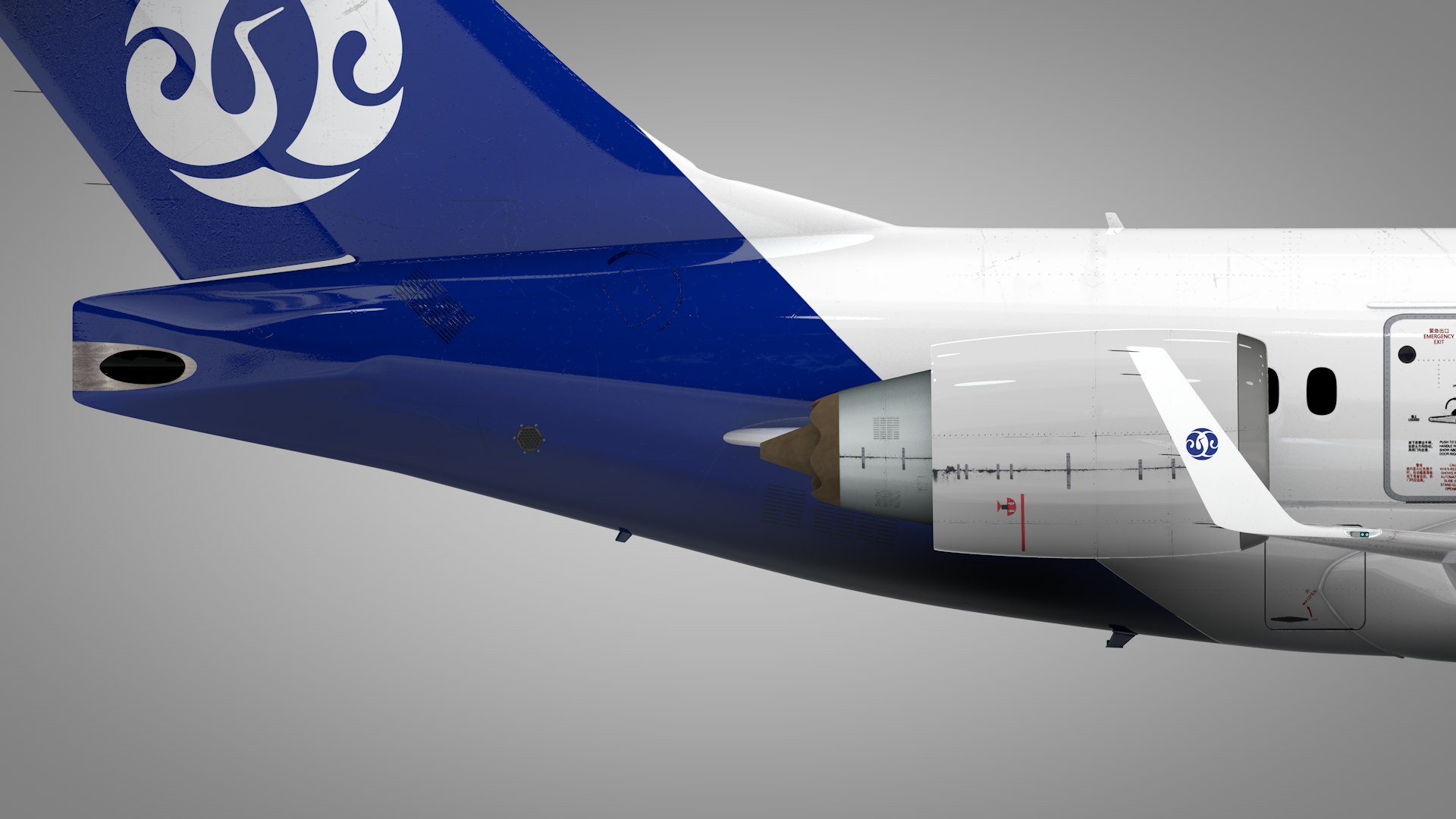 3D Jiangxi Air COMAC ARJ21-700 L1908 - TurboSquid 2011693