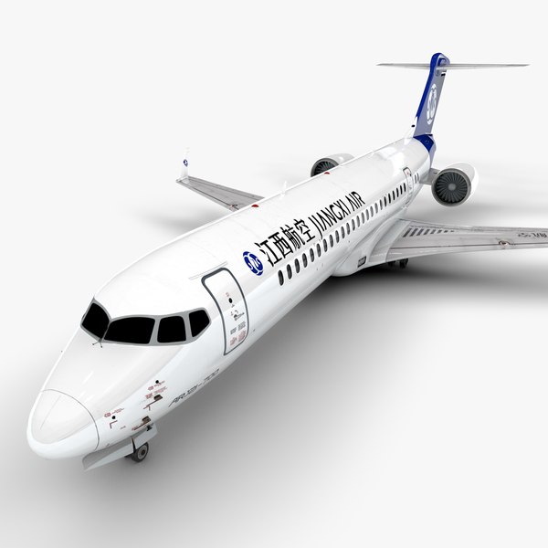 Jiangxi Air COMAC ARJ21-700 L1908 Modelo 3D - TurboSquid 2011693