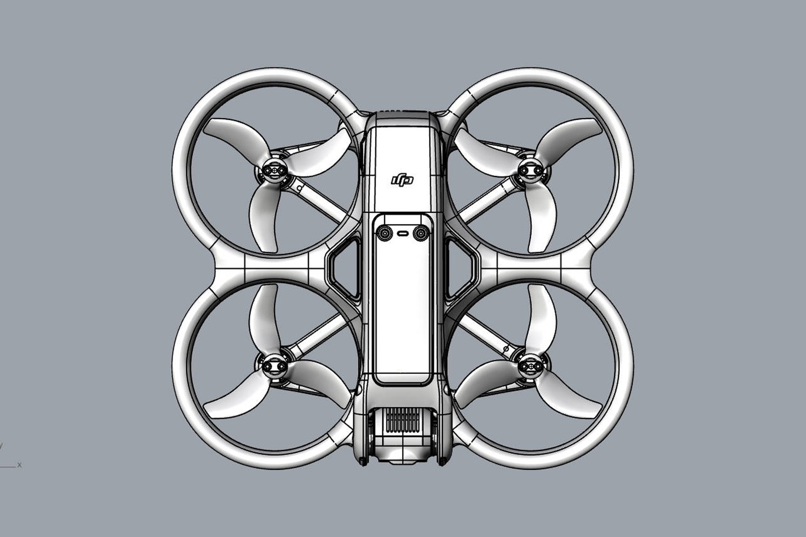 DJI Avata 2 Drone 3D Model - TurboSquid 2325534