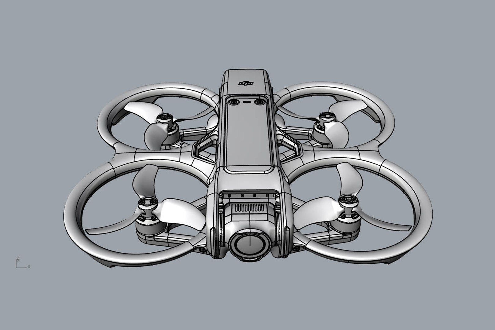 DJI Avata 2 Drone 3D Model - TurboSquid 2325534