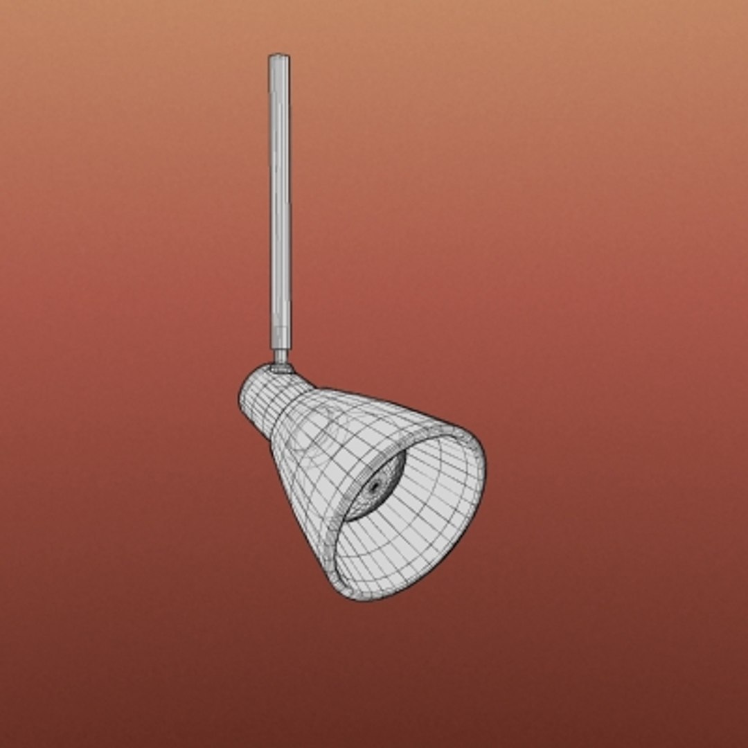3d Spotlight Light Track Model