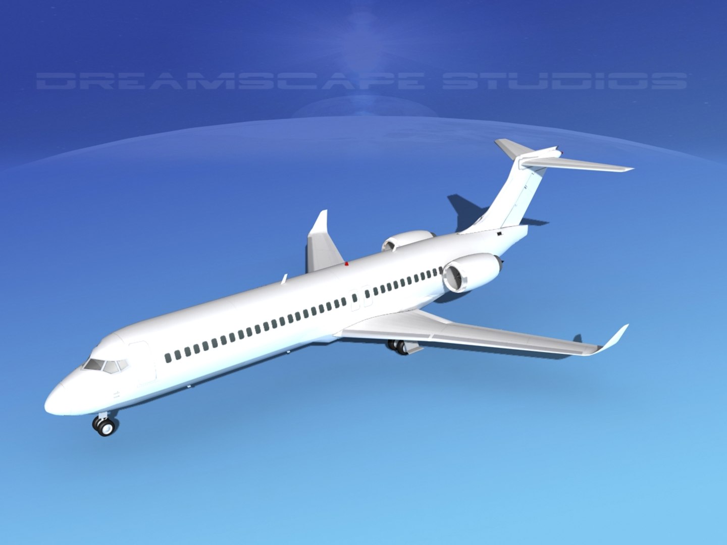 Comac Arj21 Arj21-700 3ds