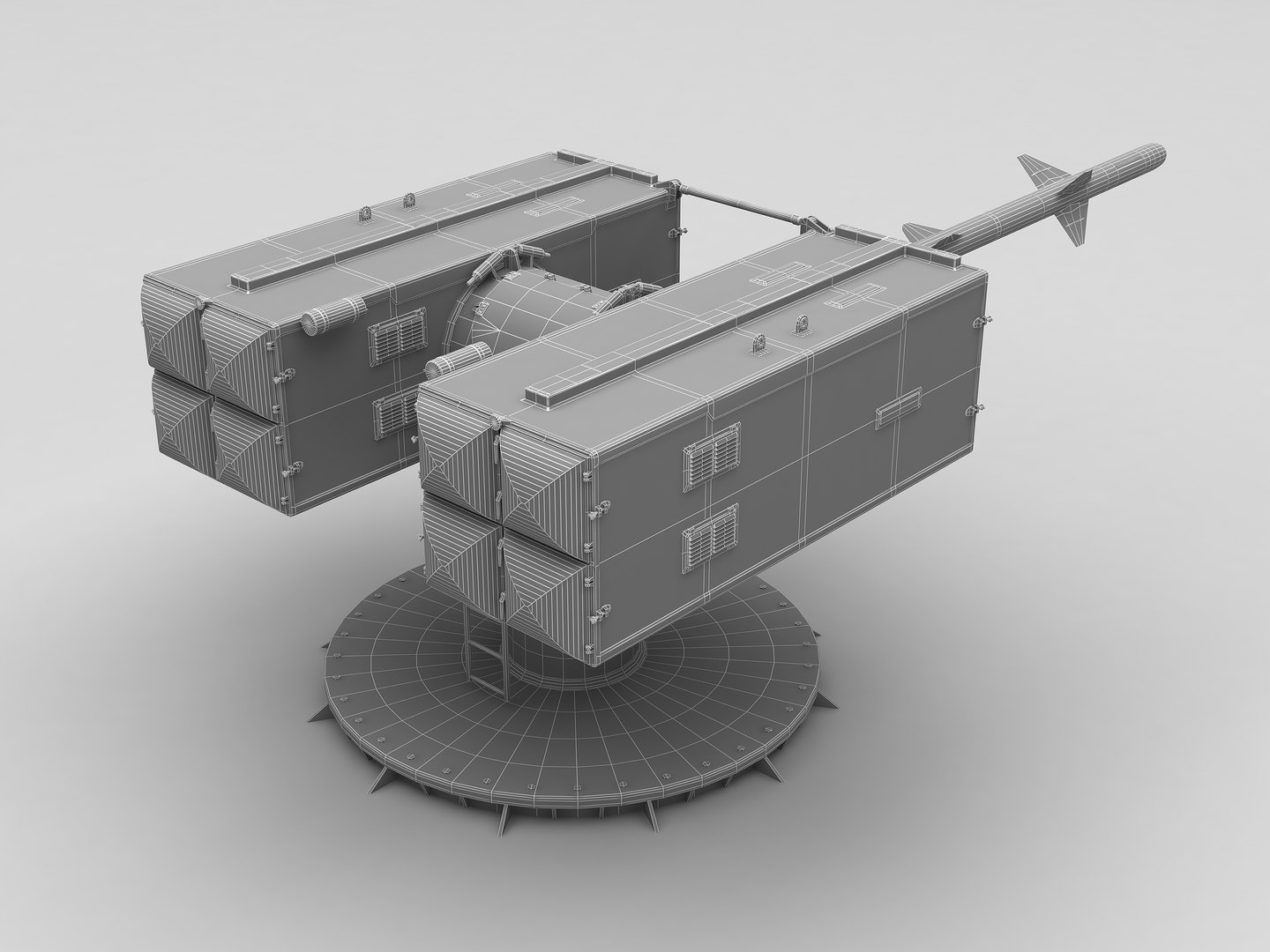 RIM-7 Sea Sparrow 3D Model - TurboSquid 2018779