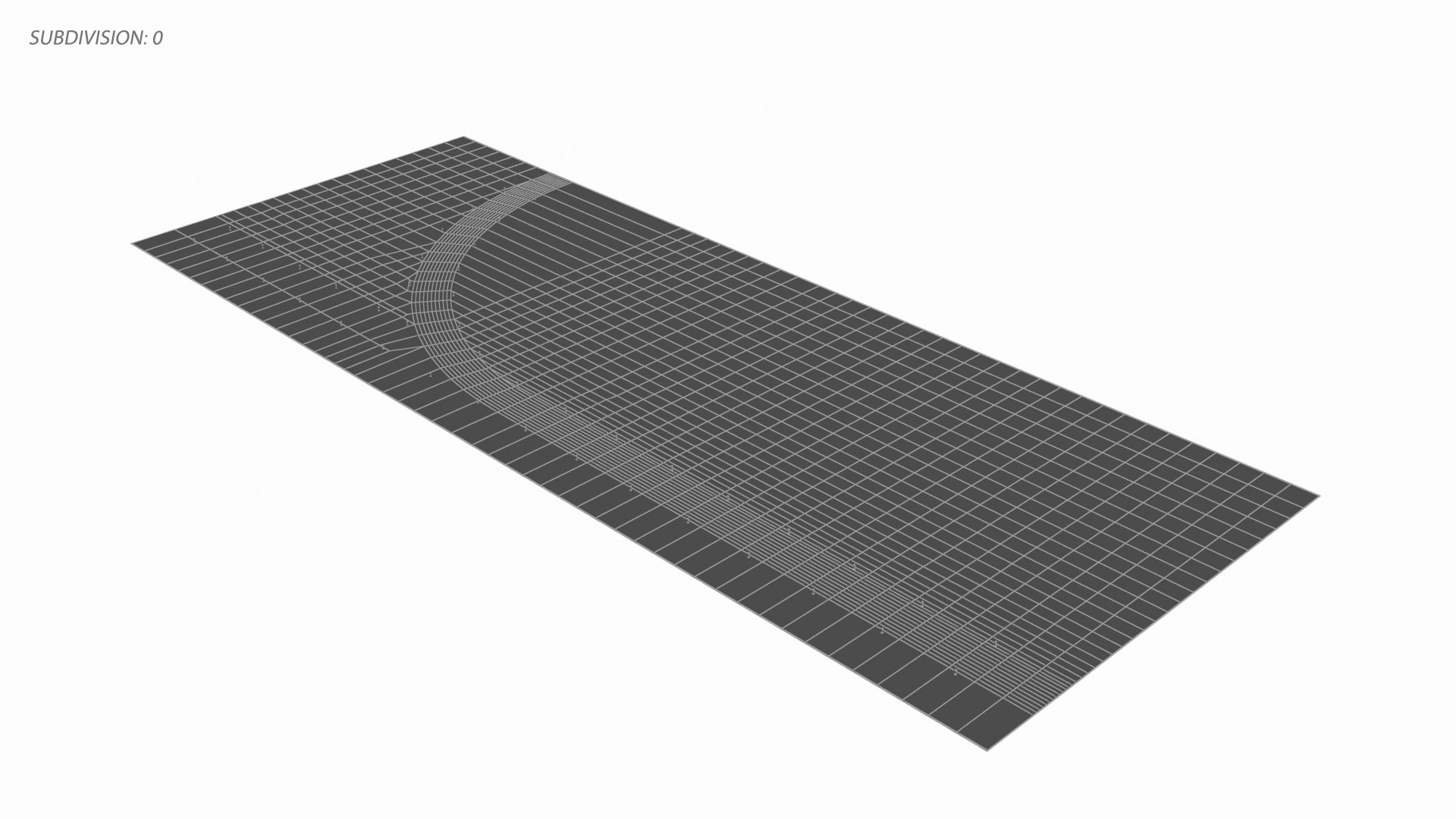 Landing Runway With Curve 3D - TurboSquid 2150844