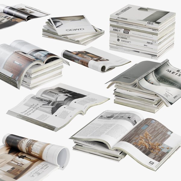 Magazine 3D Models for Download | TurboSquid