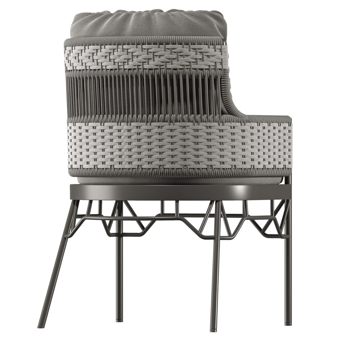 3D Model Sette Garden Raven Chair - TurboSquid 2188035