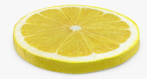 3D lemon slice - TurboSquid 1223905
