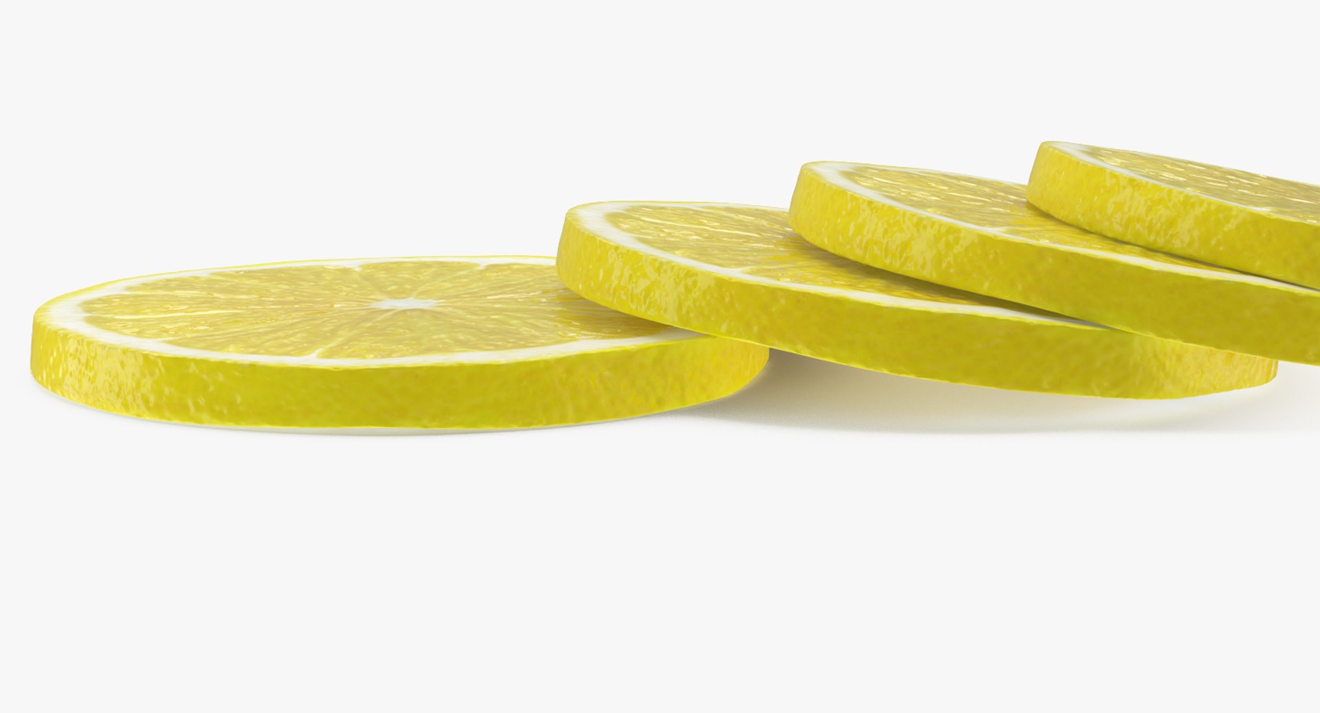 3D Lemon Slice - TurboSquid 1223905