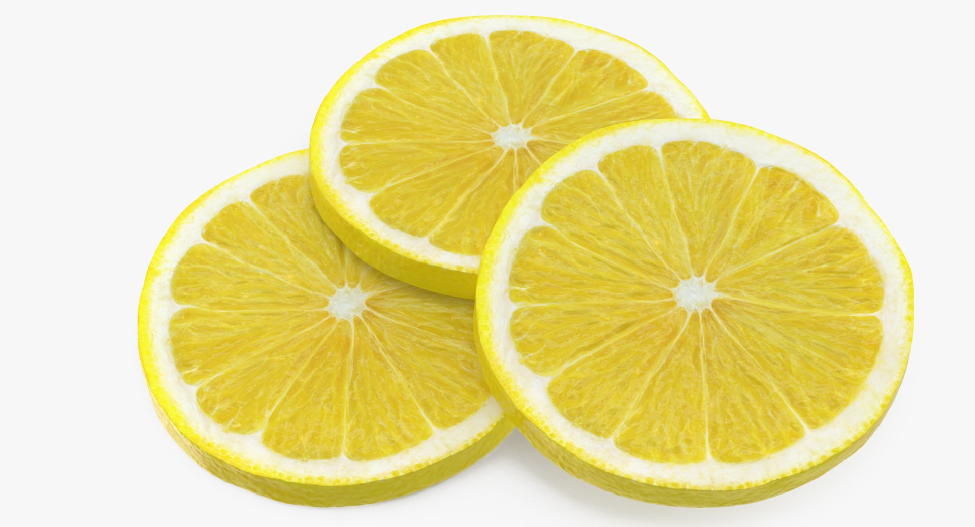 3D Lemon Slice - TurboSquid 1223905