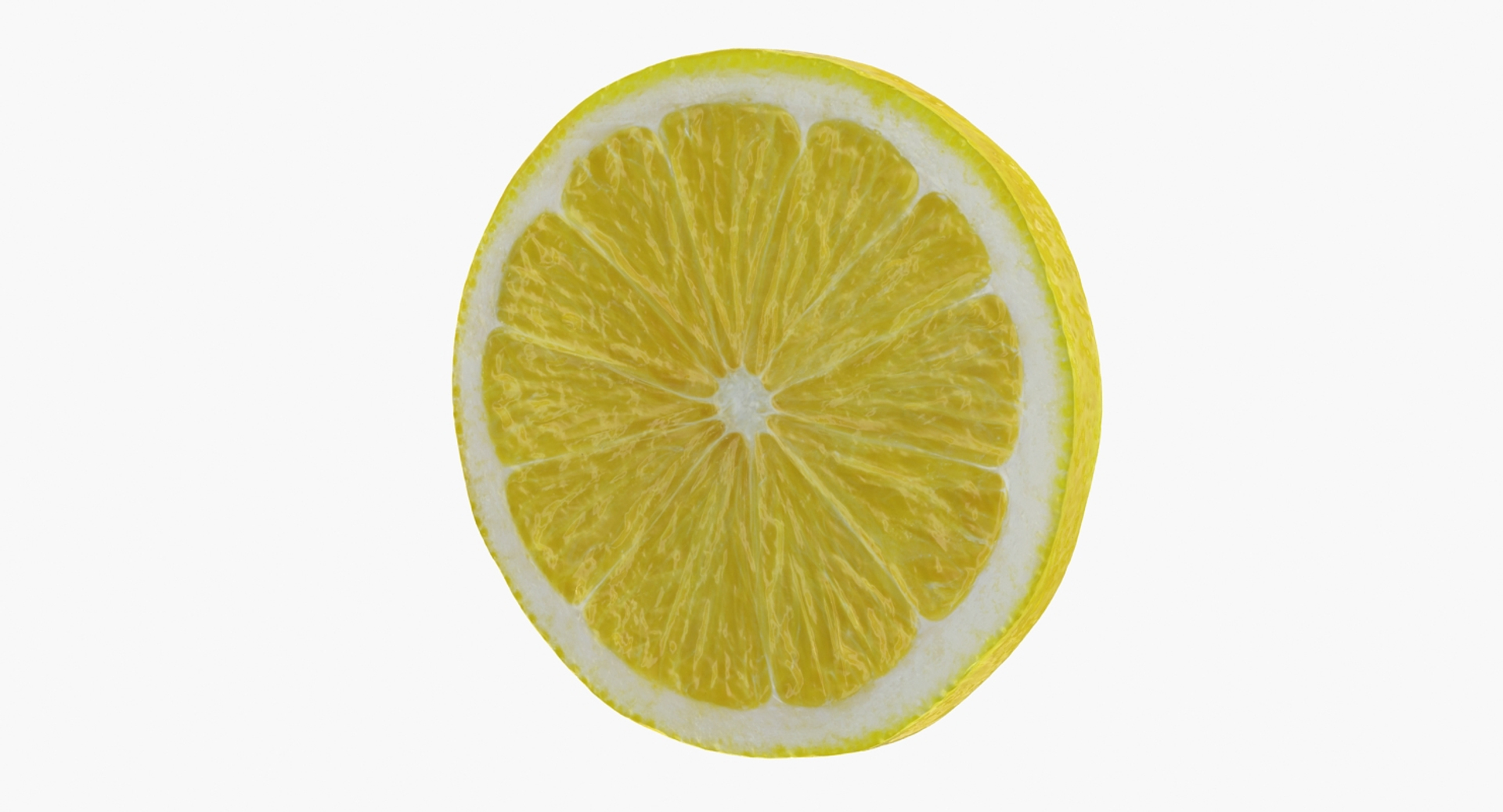 3D Lemon Slice - TurboSquid 1223905