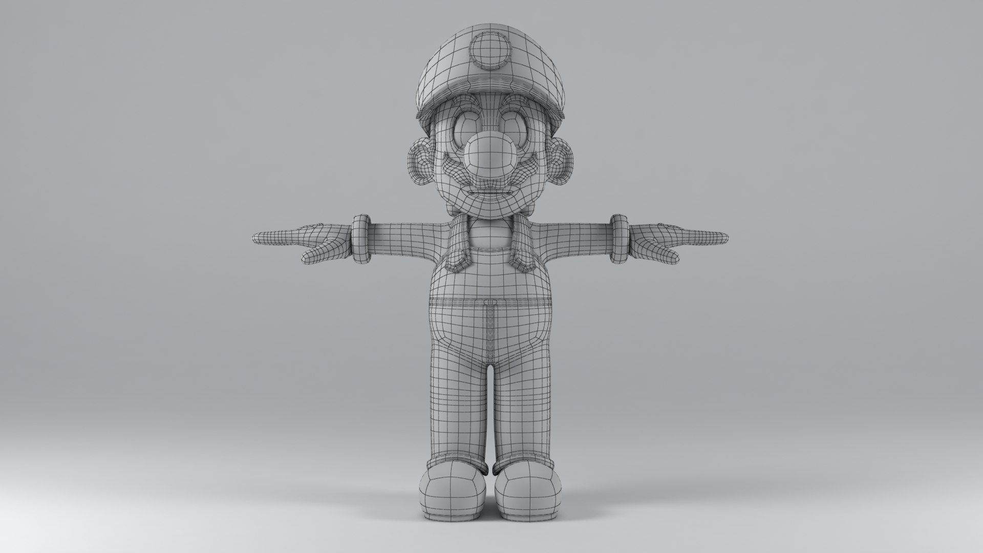 Mario Character Rig 3D - TurboSquid 1455929