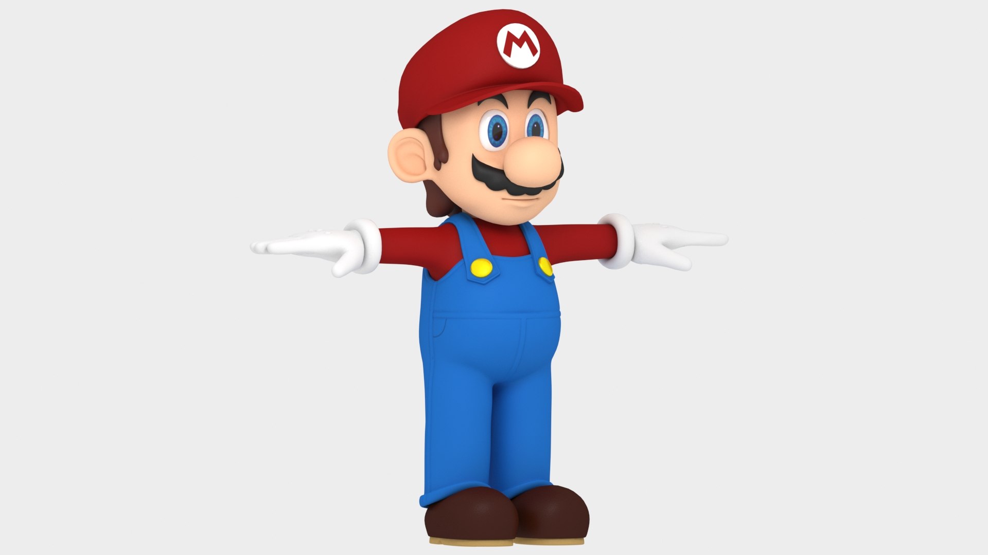 Mario Character Rig 3D - TurboSquid 1455929