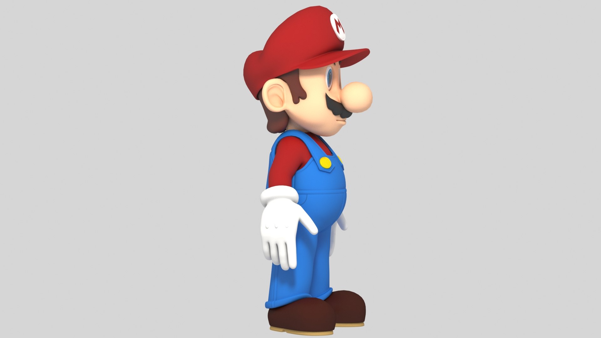 Mario Character Rig 3D - TurboSquid 1455929