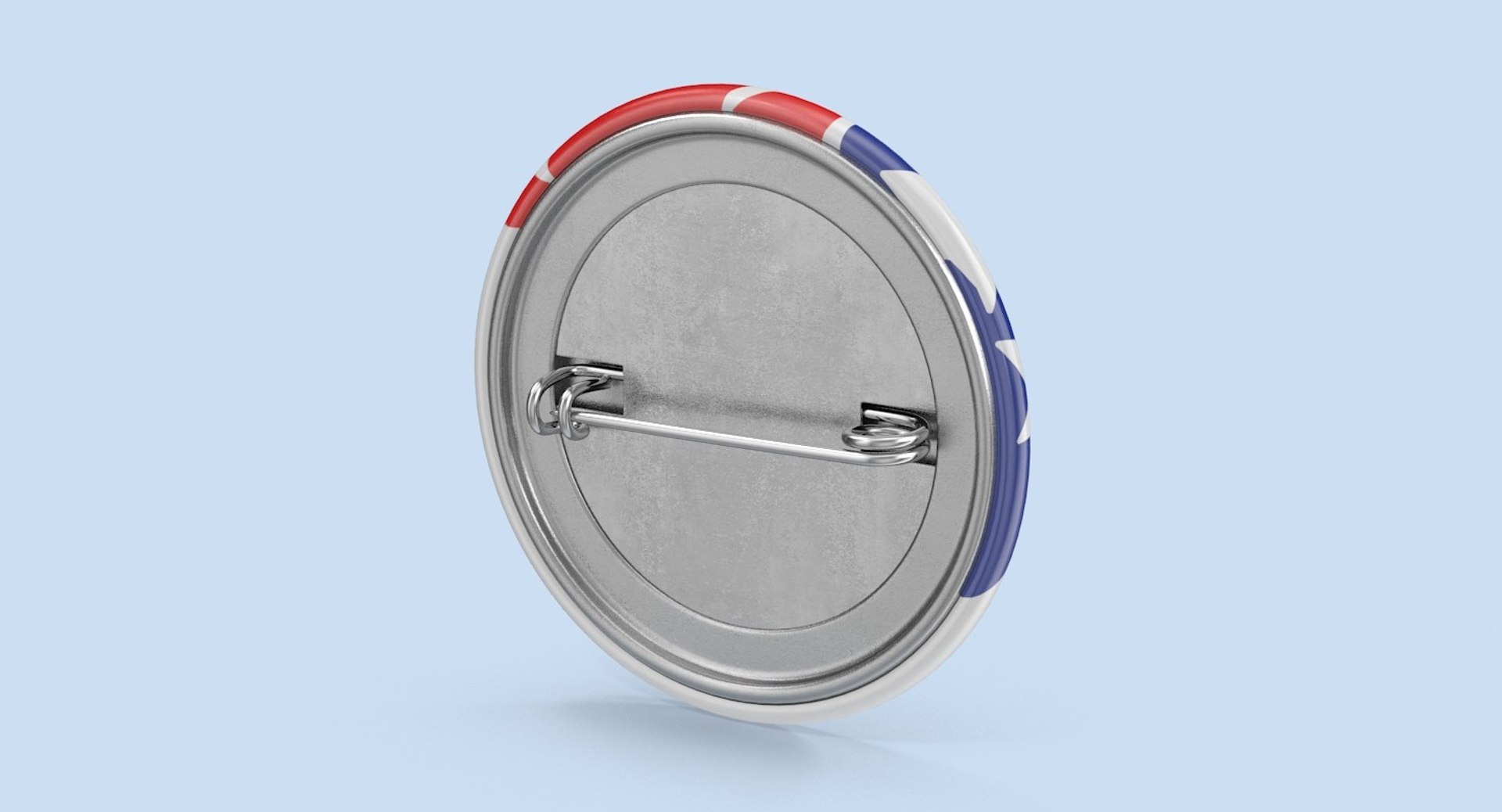 campaign button set 3d model