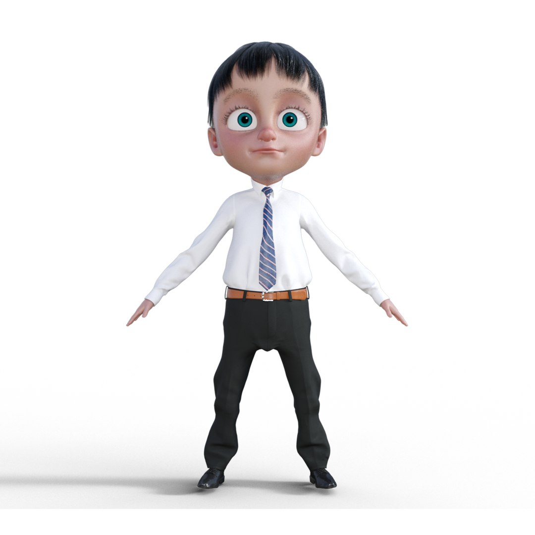 3D 3D Model Boy In Suit - TurboSquid 1915930